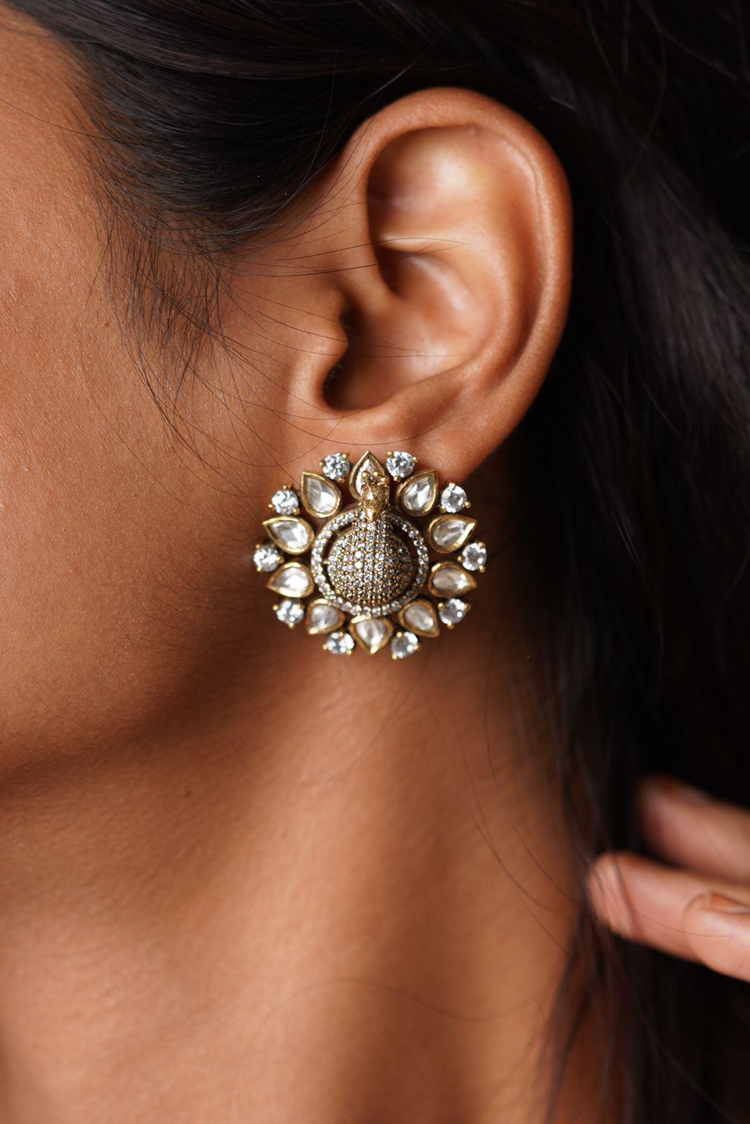 Popping Morni Victorian Studs